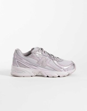 New Balance 740 baskets grises et argent&eacute;es