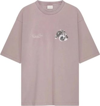 Filling Pieces Homme, Tops, Violet, Taille: L T-Shirt