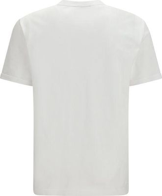 Dolce & Gabbana Patch Cotton T-Shirt - White