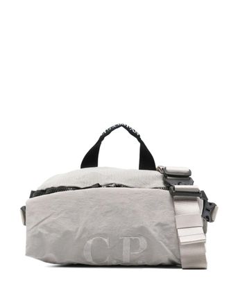 C.P. Company sac banane à logo brodé - Gris