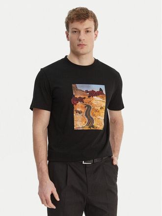 HUGO BOSS T-Shirt Dikerd 50564024 Schwarz Relaxed Fit