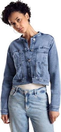Street One Damen Kurze Jeansjacke