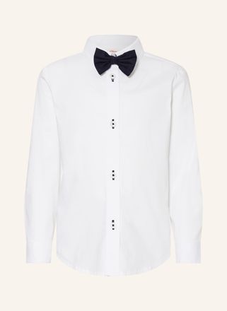 s.Oliver S.Oliver Red Hemd Mit Abnehmbarer Fliege weiss