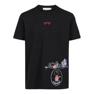 Iceberg Herren, Oberteile, Schwarzk, XLGröße