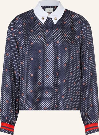 Claudie Pierlot Claudie Pierlot Hemdbluse Aus Seide blau