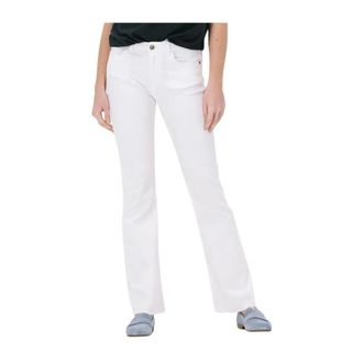 Minus Wei&szlig;e Flared Jeans Enzo Hose - - Jeans - Damen - Wei&szlig; - 4XS