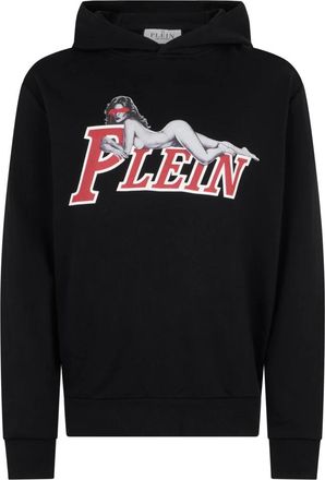 Philipp Plein Homme, Sweatshirts et sweats &agrave; capuche, Noir, Taille: 2XL SweaT-shirt &agrave; capuche