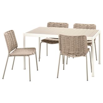 IKEA SEGER&Ouml;N / TEGEL&Ouml;N Tisch und 4 St&uuml;hle