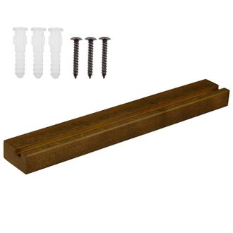 Generic Schallplattenhalter aus Vinyl - Wand-Displayregal, Albumaufbewahrungsregal | Einzigartiger St&auml;nder aus Massivholz, schwebender Kleiderb&uuml;gel f&uuml;r Musik,