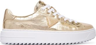 Guess Sneakers Guess FLFD15 PEL12 Goldfarben