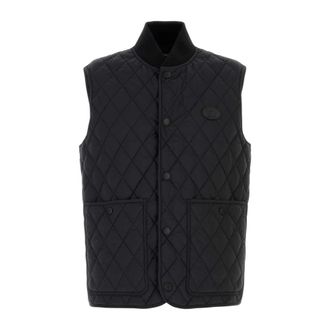 Burberry Gesteppte Nylon-Weste - - Jackets - Herren - Schwarzk - S