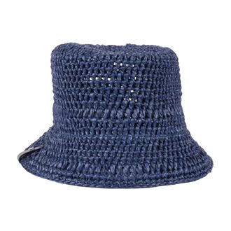 Max Mara Fragore Bucket Hat - - Accessories - Damen - Blau - 57 CM