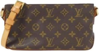 Louis Vuitton unisex, Pre-owned, Brun, Taille: ONE Size Sac bandouli&egrave;re en toile Pre-owned