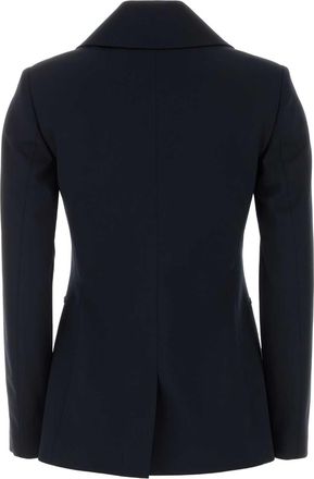 Pantaloni Torino Double-Breasted Wool Blazer - Navy