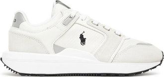 Polo Ralph Lauren Sneakers Train 89 V2 Suede-Paneled Sneaker 809973974001 Weiß