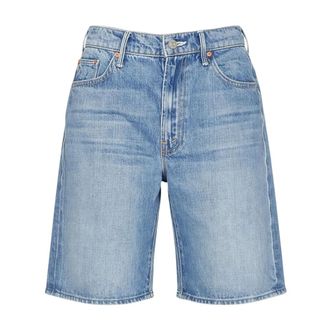 Mother Damen, Shorts, Blau, W28Gr&ouml;&szlig;e