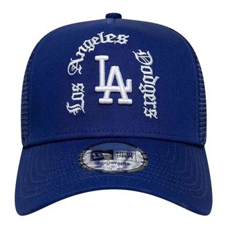 New Era Casquette Trucker Royal Dodgers Wordmark - unisex - Accessoires - Bleu - Taille: ONE Size