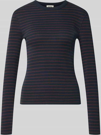 Drykorn Slim Fit Longsleeve aus reiner Baumwolle Modell NURIT