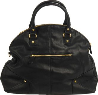 Pieces OLYA Shop Bag 17038750, Damen Henkeltaschen, Schwarz (Black), 42x32x15 cm (B x H x T)