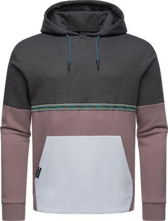 Ragwear Hoodie Blocky Hoody Sportlicher Herren Kapuzenpullover mit Blockstreifen
