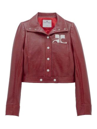 Courr&egrave;ges Veste Casual - Rouge