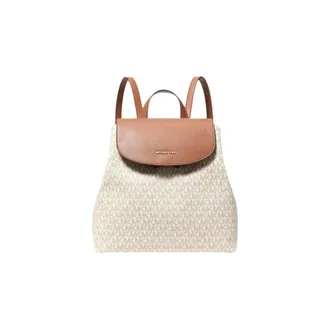 Michael Kors Sac &agrave; dos Md Flap - Femme - Sacs - Beige - Taille: ONE Size
