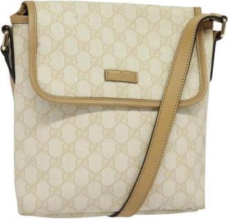Gucci Pre-owned Cuir sacs-gucci - Femme - Pre-owned - Blanc - Taille: ONE Size