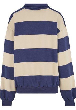 Karl Kani Langarmshirt Karl Kani Heritage Stripe Oversized Rugby Shirt (1-tlg)