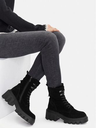 Badura Schn&uuml;rschuhe C-WFA3112-1Z Schwarz