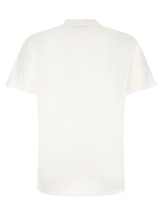 Stone Island Logo-Patch Cotton Jersey T-Shirt - White