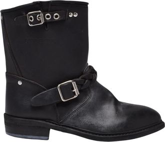 Golden Goose Femme, Chaussures, Noir, Taille: 36 EU Biker Bottes &agrave; cheville