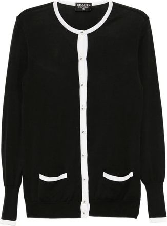 Chanel cardigan (années 1990-2000) - Noir