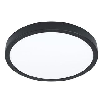 Eglo connect.z Smart Home Plafonnier de salle de bain LED Fueva 6-Z, ZigBee, app et commande vocale Alexa, blanc chaud -blanc froid, RGB, luminaire &agrave; inten