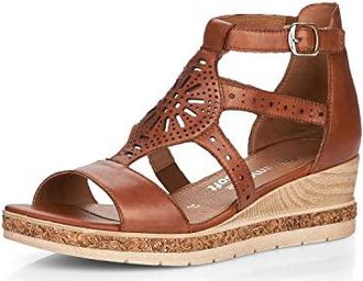 Remonte Rieker Femme Remonte Damen D3053 Sandalen Sandale, Braun, 41 EU