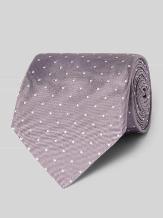 HUGO BOSS Seidenkrawatte mit Allover-Muster
