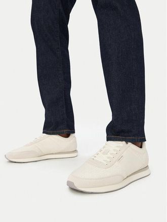 Calvin Klein Sneakers Retro Runner Ripstop Aop Ny HM0HM02140 &Eacute;cru