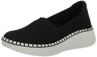 Skechers Femme Wilshire BLVD Basket, Noir, 38.5 EU