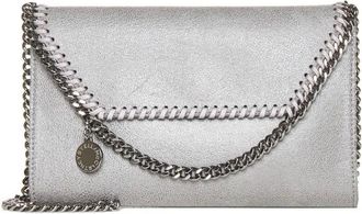 Stella McCartney Femme, Sacs, Gris, Taille: ONE Size Falabella Wallet On Chain
