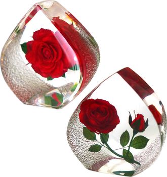 Generic Harzfigur - dekoratives Kunstsouvenir mit echten erhaltenen, stilvolles Harz Schreibtischornament | Sicheres Home Office Schlafzimmer Wohnzimmer Dekor