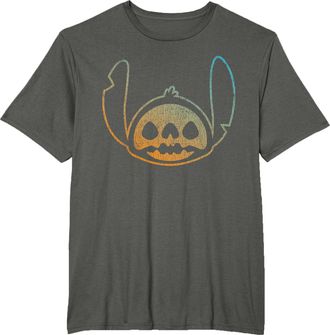 Disney Stitch Face Halloween T-Shirt