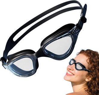 Generic Schwimmbrille - Schwimmbrille f&uuml;r Erwachsene - wasserdichte Sicherheitsausr&uuml;stung - Klare Sicht Ausr&uuml;stung f&uuml;r Anf&auml;nger und Fortgeschrittene