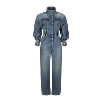 Zimmermann Denim-Boilersuit - - Jumpsuits & Playsuits - Damen - Blau - XS