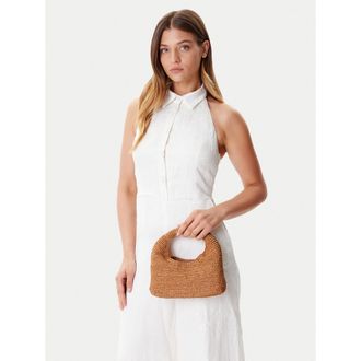 Maneb&igrave; Handtasche Manebi Halfmoon Bag V 2.2 DH Braun