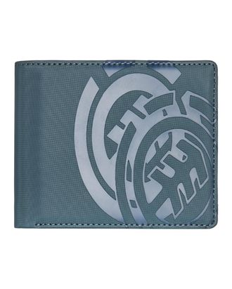 Element Double Icon - Stabile gro&szlig;e dreifach Faltbare Geldb&ouml;rse - M&auml;nner - One Size - Schwarz