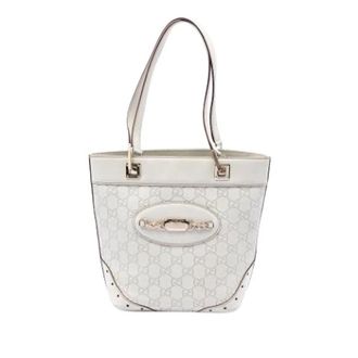 Gucci Pre-owned Punch Tote Bag - - Pre-owned - Damen - Wei&szlig; - ONE SIZE