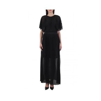 Karl Lagerfeld Femme, Robes, Noir, Taille: 36 FR Maxi Robes