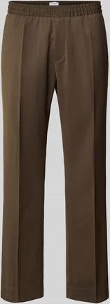 Filippa K Hose aus Wolle mit Bundfalte