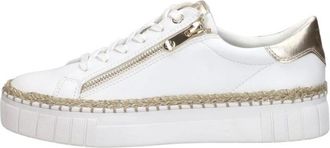 Marco Tozzi Femme, Chaussures, Blanc, Taille: 40 EU Baskets Laag