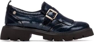 Carmela Mocassins Femme Bleu Marine - Chaussures Confortables et polyvalentes - Mode d&eacute;contract&eacute;e - Mod&egrave;le 16259404 (Taille37)