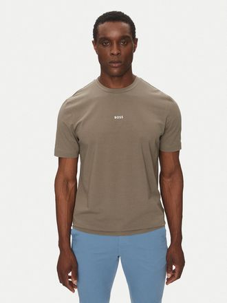 HUGO BOSS T-Shirt Tchup 50473278 Beige Relaxed Fit